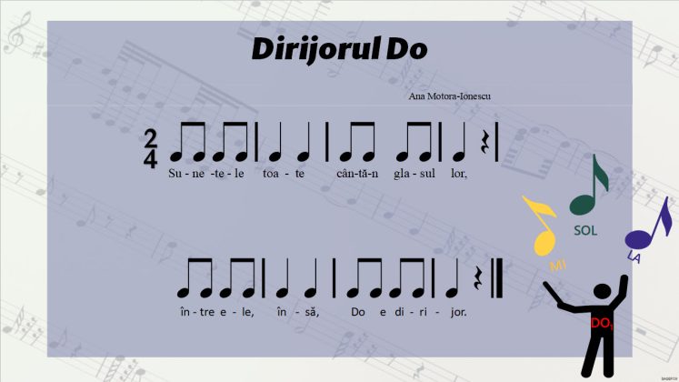 Clasele III-IV. Notele muzicale: DO - EDUCAȚIE MUZICALĂ
